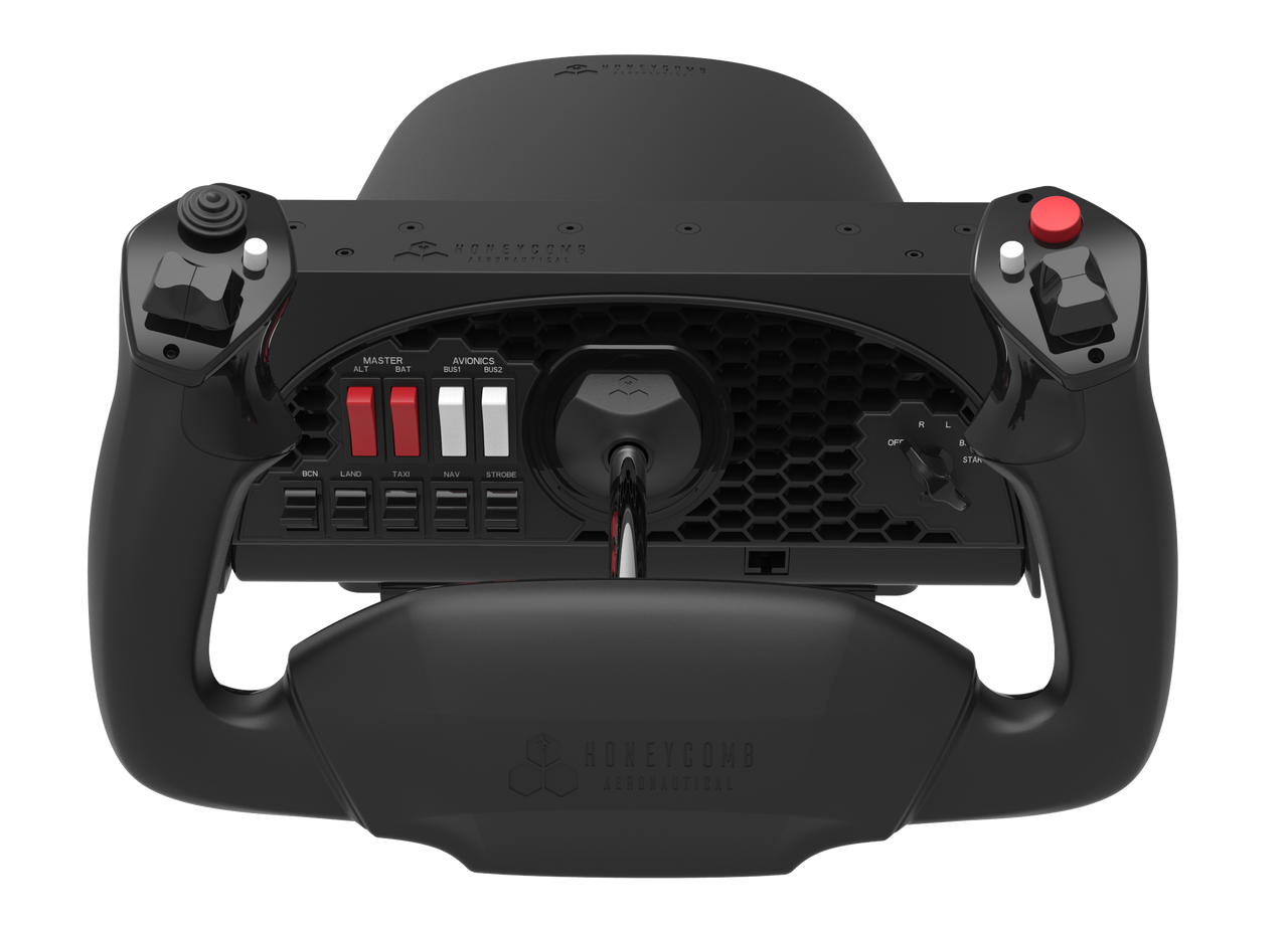 ALPHA FLIGHT CONTROLS YOKE – Fly Honeycomb AUS