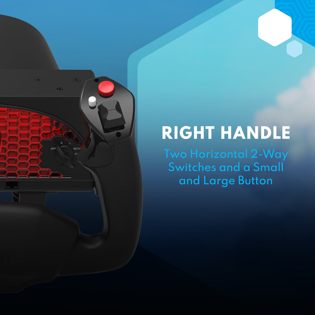 ALPHA FLIGHT CONTROLS YOKE – Fly Honeycomb AUS